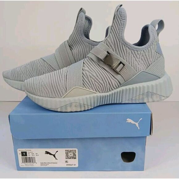 Puma | Shoes | Puma Womens Defy Midx Dixie Damelio Backstage Platinum ...